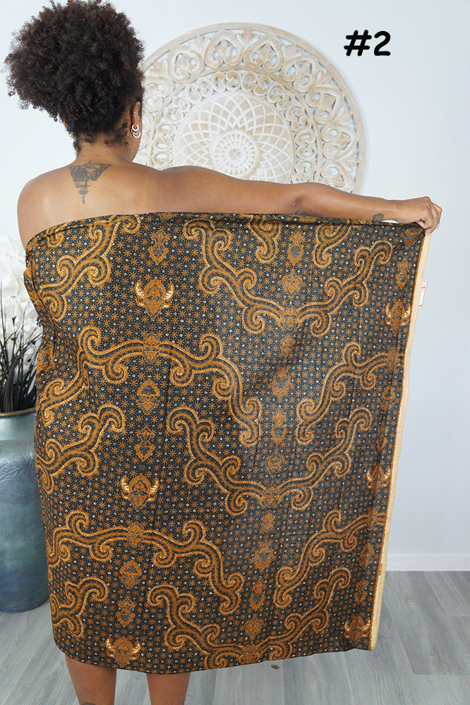 Traditional "Batik" Sarong – sundrenchedclothing