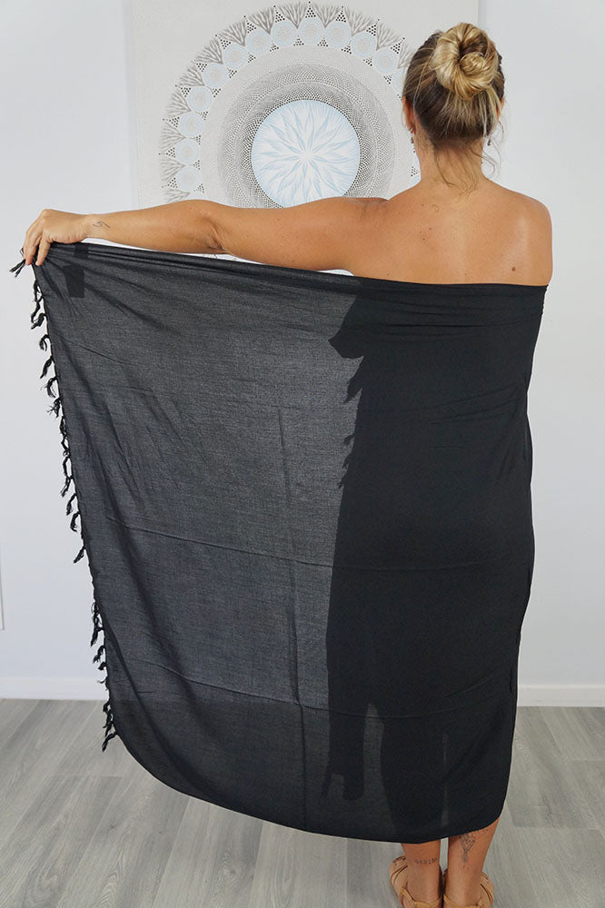 "Plain" Sarong – sundrenchedclothing