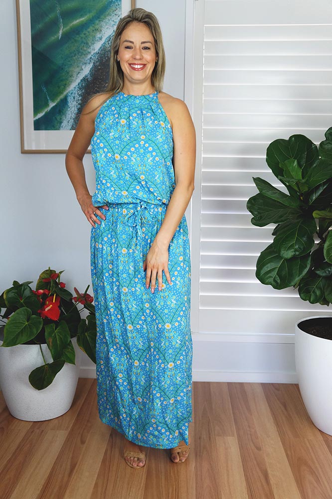 Long Chloe Dress "Romana" – sundrenchedclothing